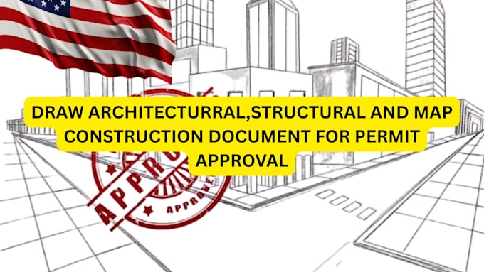 Design pe stamp architectural drawings for city permit fast approval by ...