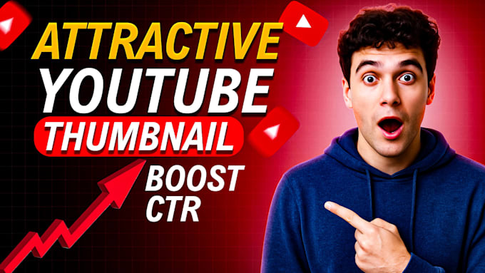Design eye catching youtube thumbnails in 4 hours by Aroojfatima930 ...