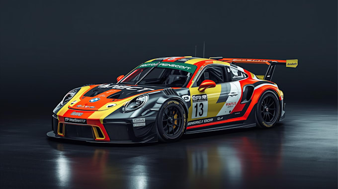 Create your assetto corsa livery and helmet by Hoodsan9 | Fiverr