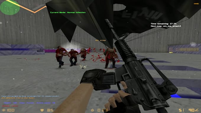 Create a full counter strike 1 6 game server, map and plague mods for ...