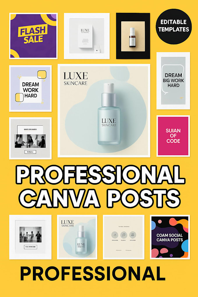 Design high converting canva social media posts for your brand by ...