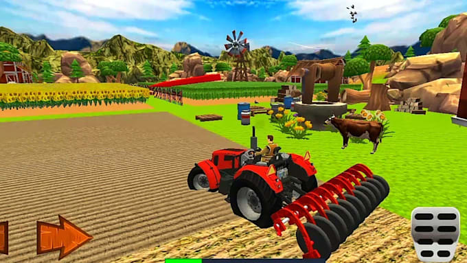 Model 3d farming simulator ready for same surface by Thankgyu | Fiverr