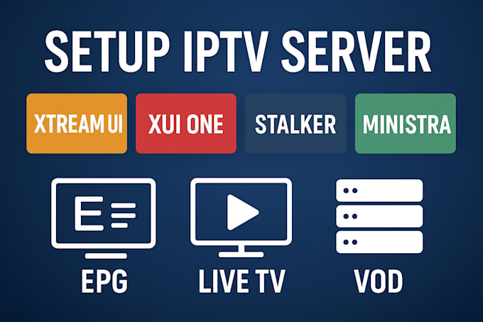 Configure iptv servers with xui one, xtream ui, and epg integration ...