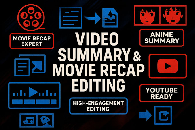 Create viral movie recaps anime youtube movie summary explainer shorts ...