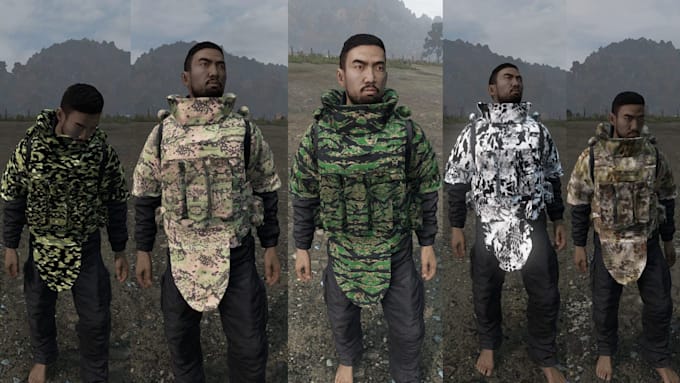 Retexture your dayz clothing by Brookvs | Fiverr