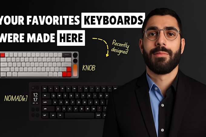 Design custom mechanical keyboard pcbs and premium enclosures with qmk ...