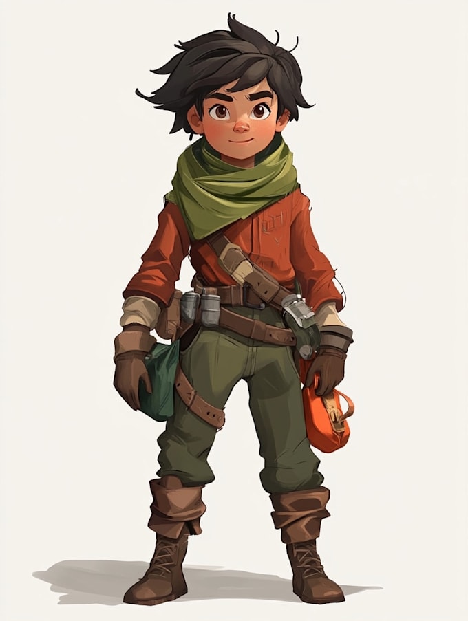 Design simple 2d game characters by Alecbutts | Fiverr
