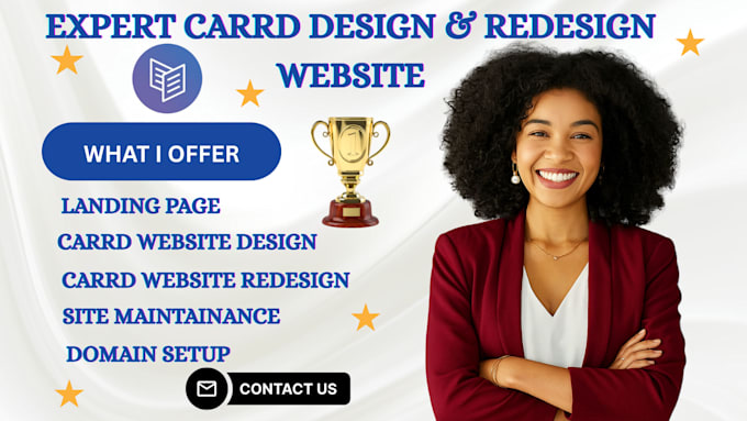 Build a minimalistic professional carrd website design and carrd ...