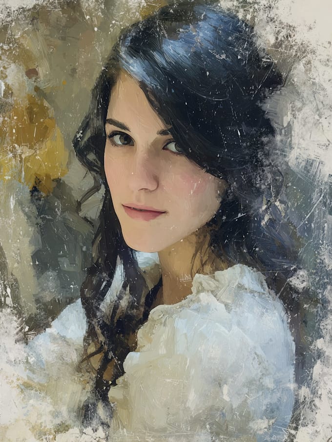 Paint a real oil painting on canvas by Parisbolden | Fiverr