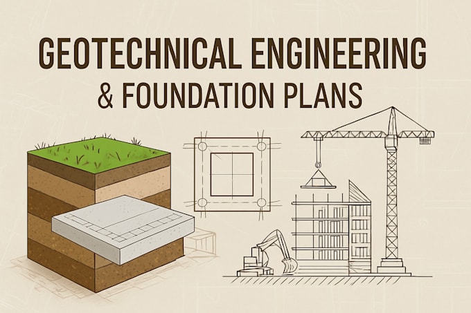 Do geotechnical engineering report, foundation plan, and stamped letter ...
