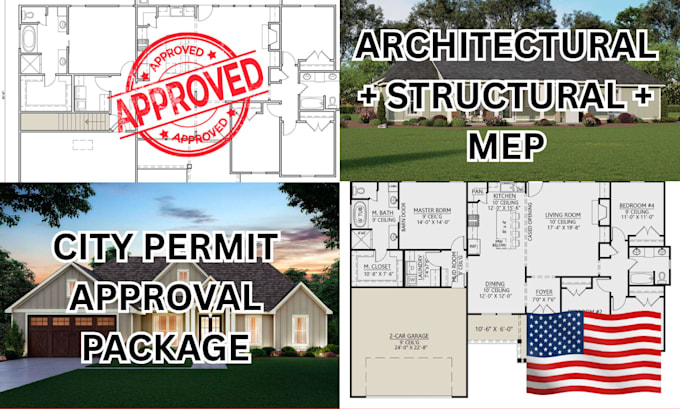Provide construction drawing engineering drawing pe stamped drawings ...