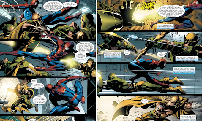 Graphic novel comic book illustration comic page comic book artist ...