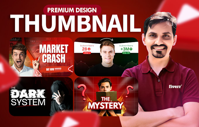 Design stylish and modern youtube thumbnail by Rohit_thakre94 | Fiverr