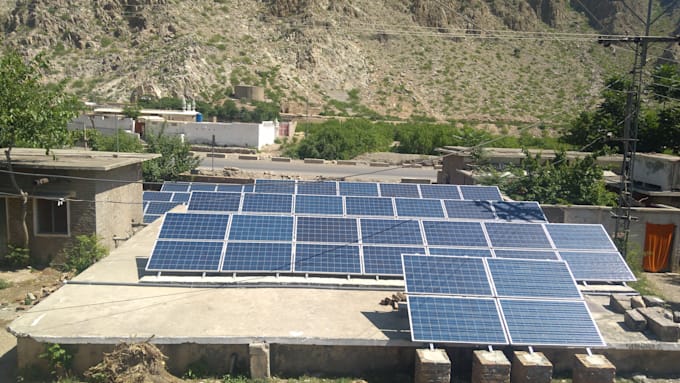 Design solar pv system,sld and heliscope design by Engraamirjamal | Fiverr