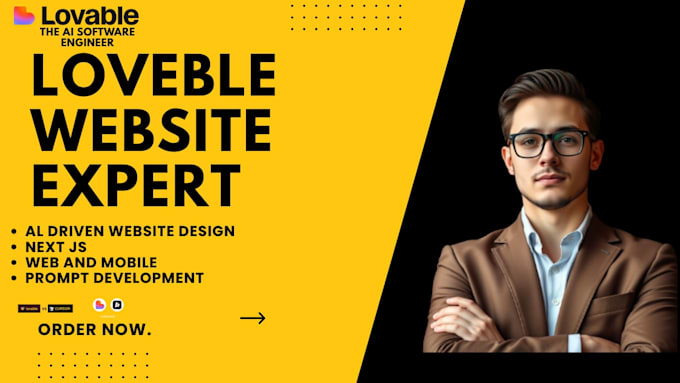Design lovable dev in lovable ai, complete lovable ai website, shopify ...
