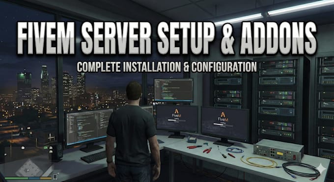 Setup your fivem server by Noah304_tv | Fiverr