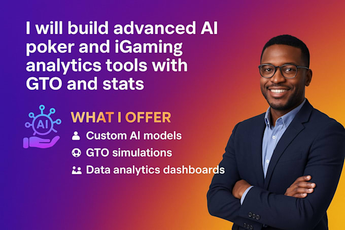 Build advanced ai poker and igaming analytics tools with gto and stats ...