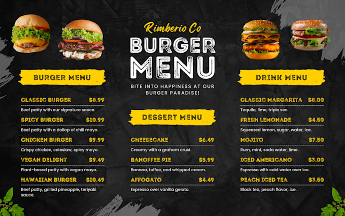 Redesign christmas flyer design, design restaurant menu redesign ...