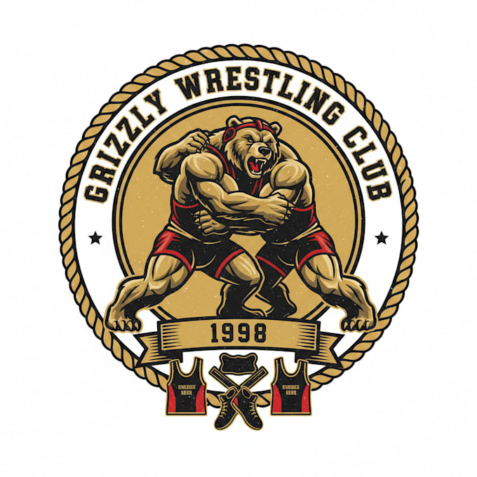 Design a bold wrestling logo for your team or brand by Patricia_geed ...