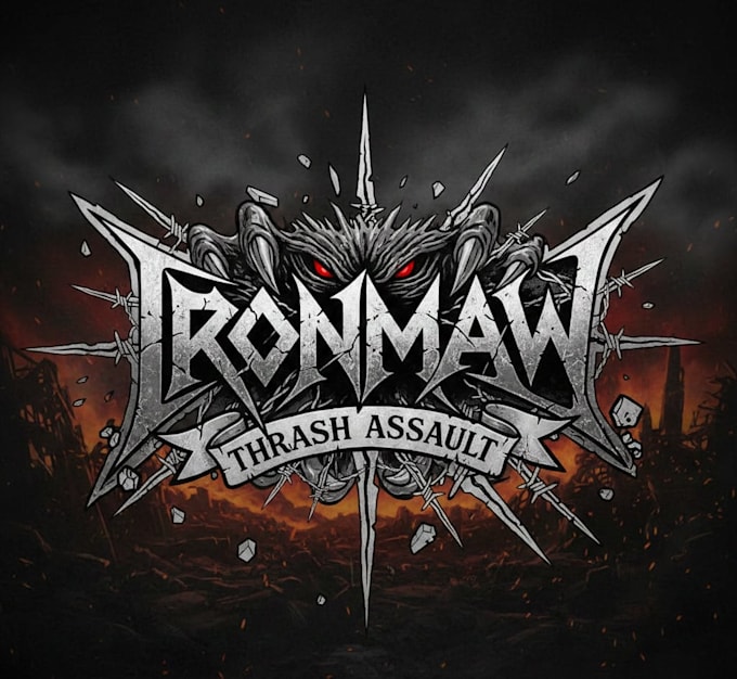 Design a thrash metal band logo by Donald_nelsone | Fiverr