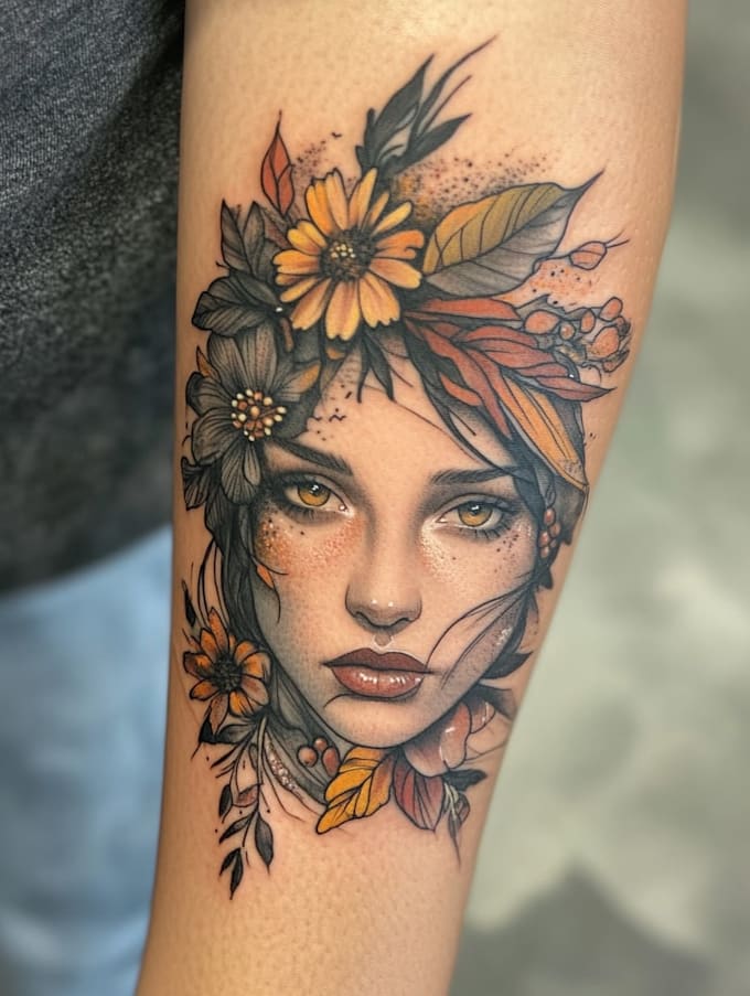 Design a modern and minimalist tattoo design by Ahmadliles | Fiverr