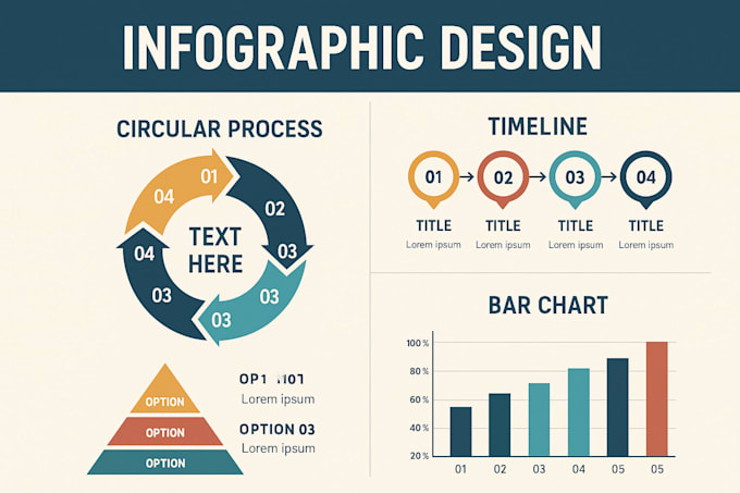 Design professional infographics, flowcharts, diagrams and process maps by Lucyharris648 | Fiverr