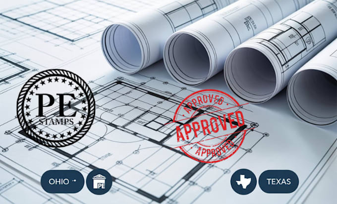Deliver architectural and engineering stamps for ohio and texas ...