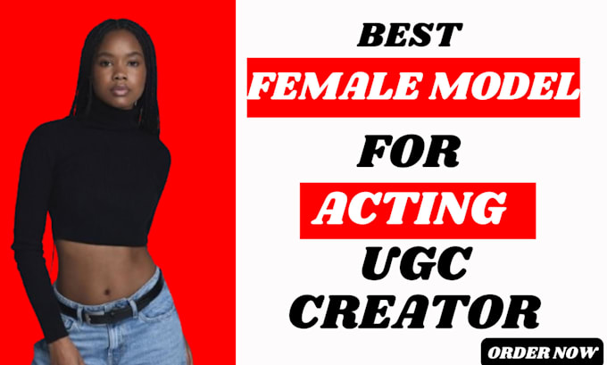 Be your model ugc creator female actress for videos and photos by ...