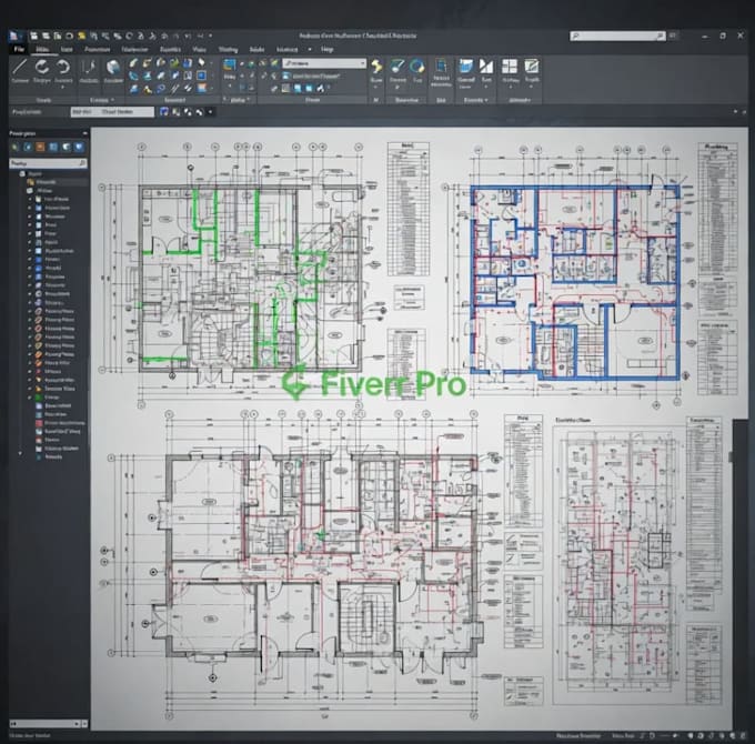 Design bim models, mep, hvac, architectural, electrical plans in revit ...