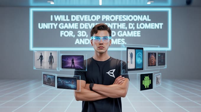 Develop unity game development, mobile game, 2d 3d android game with ...