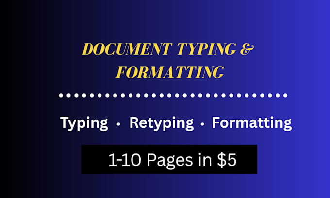 Do fast typing retyping and professional document formatting by ...