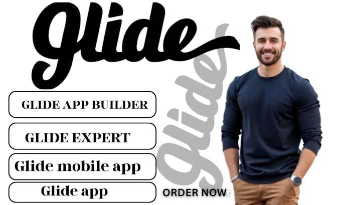 Glide, glide ai ,glide project management, glide crm, glide dashboards ...