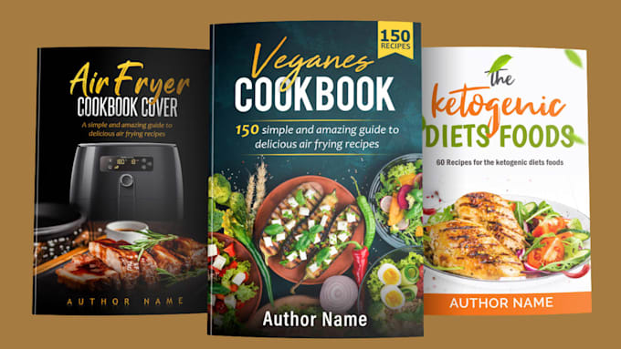 Design awesome cookbook cover and recipe book cover designs by Timothy ...