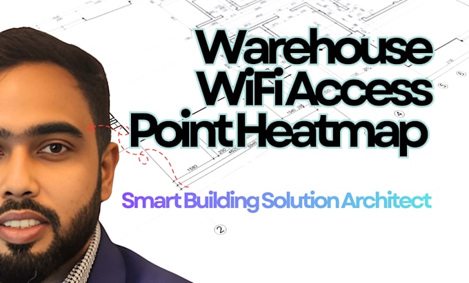 Wifi heatmap for vna high bay multilevel warehouse access point network ...