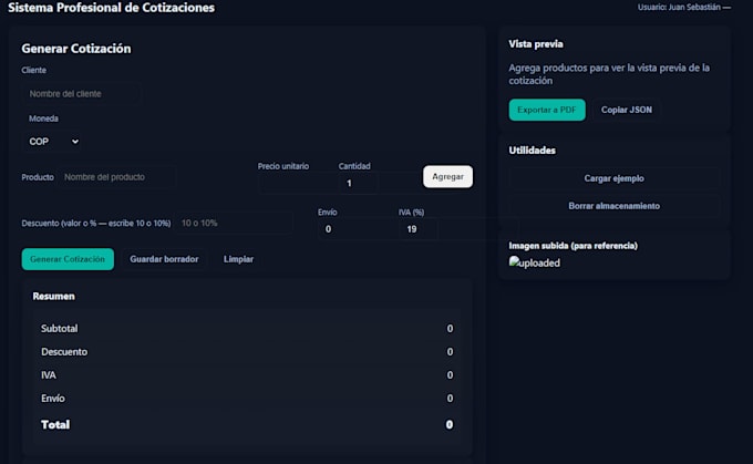 Create a professional quotation system web app for your business by ...