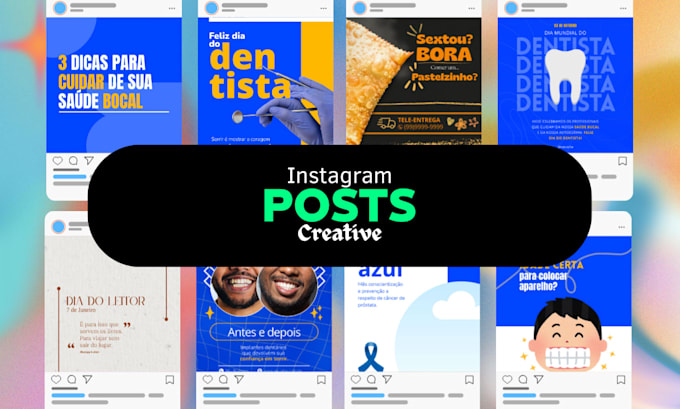 Design profissional instagram post with canva or affinity by Yamada ...
