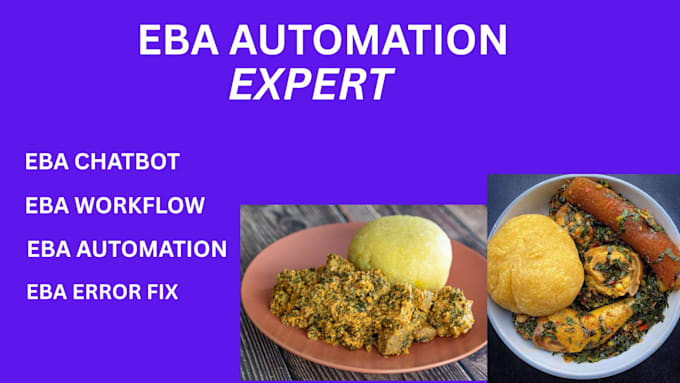Design eba automation and eba chat bot, and eba work flow by Dennis ...