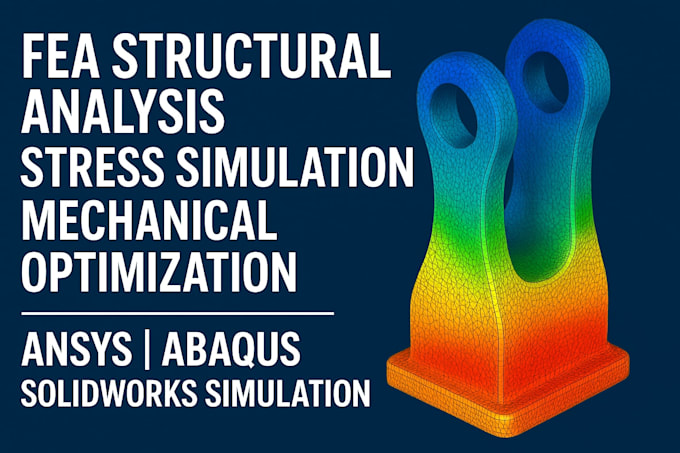 Fea structural analysis, stress simulation, mechanical design ...
