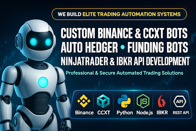 Create binance bot ccxt futures auto hedger funding bot ninjatrader bot ...