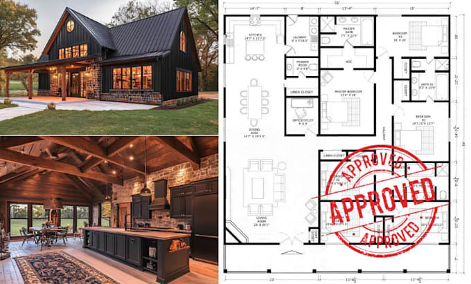 Design permit ready barndominium and pole barn house plans by ...