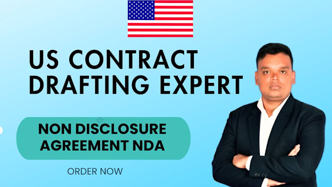 Draft a us compliant nda non disclosure agreement by Kartheek_law | Fiverr