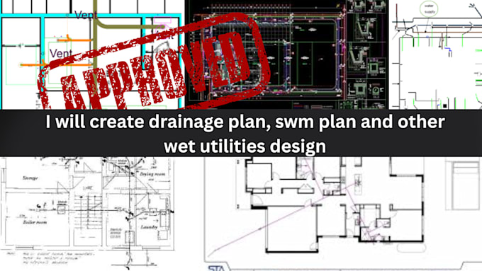 Create drainage plan, swm plan and other wet utilities design by Lydia ...