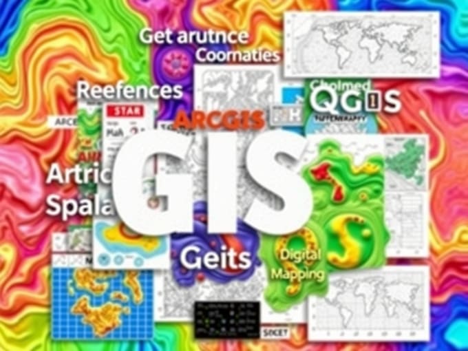 Do gis mapping spatial analysis in qgis arcgis pro by Geodraft | Fiverr