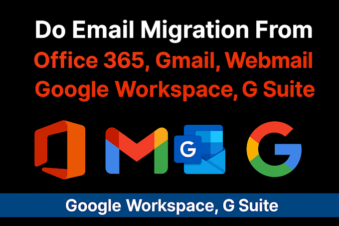 Do email migration from office 365, gmail, webmail to google workspace g suite by Aleeyahreal ...