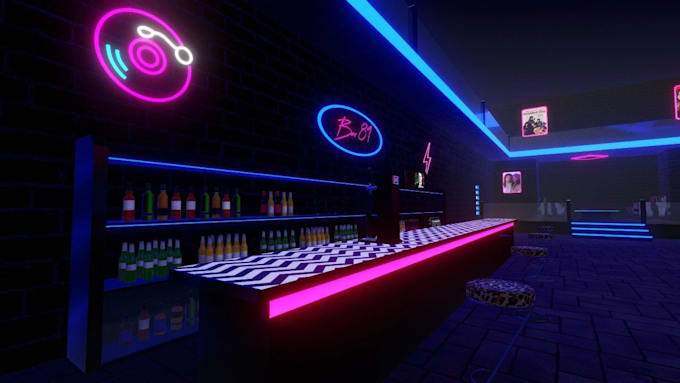 Build interactive vrchat world 3d environment for vr chat game vrc ...