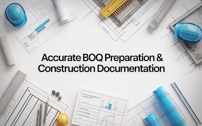 Boq preparation, bill of quantities, construction boq, tender document ...