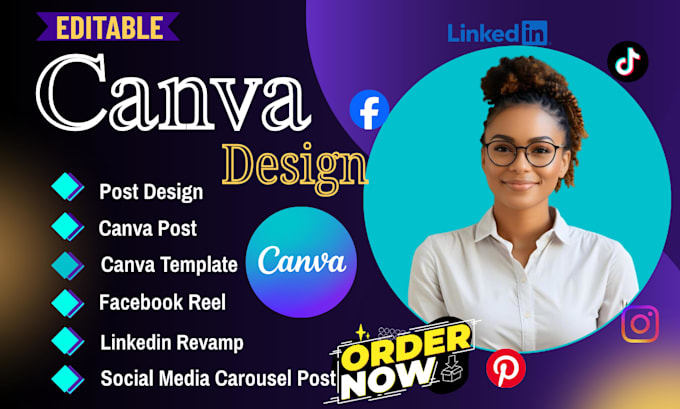 Design canva templates, instagram carousel post social media post ...