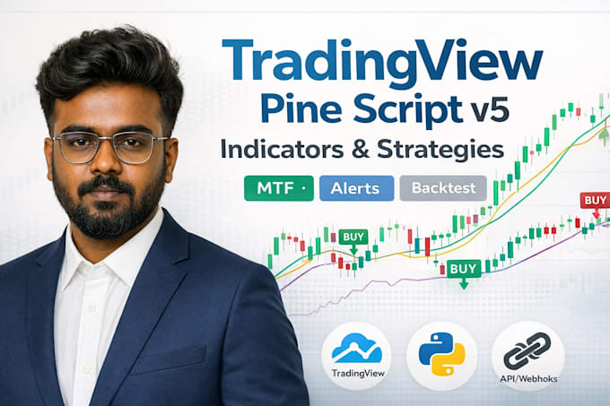 Create custom tradingview pine script indicators and strategy ...