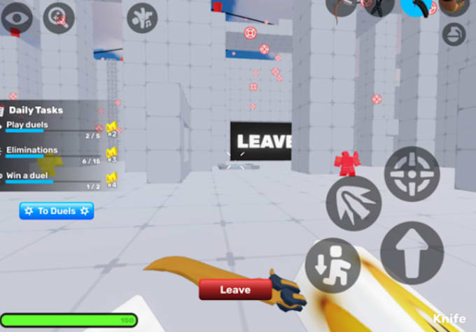 Help people use knife in roblox rivals by Hadi_hayyan | Fiverr