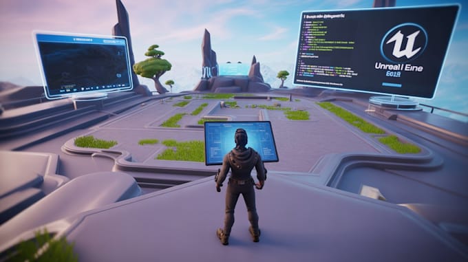 Build a custom fortnite uefn map using unreal engine with pro gameplay ...
